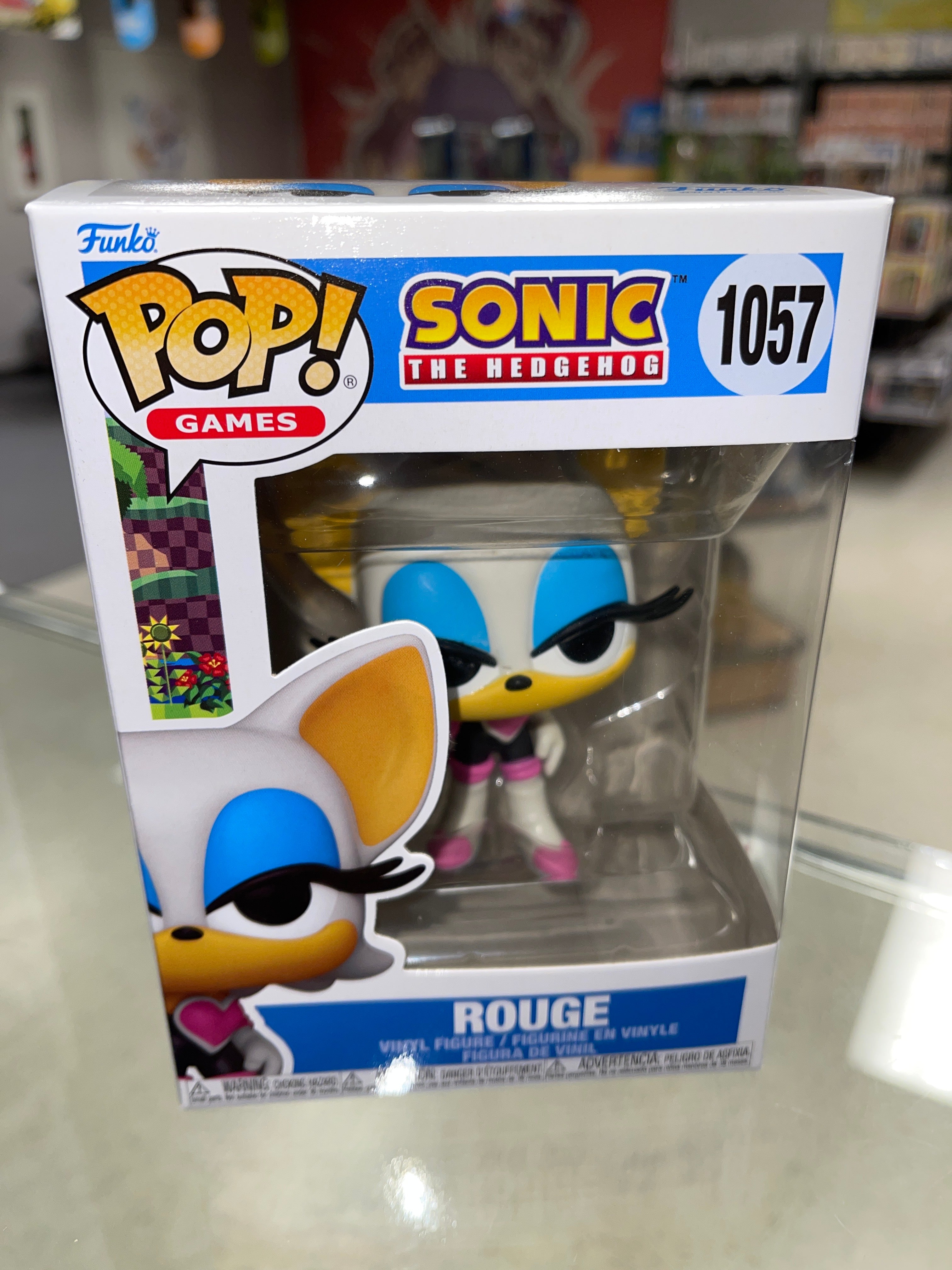 Rogue (Sonic the Hedgehog)- Funko Pop! #1057 – 2brozcollectibles