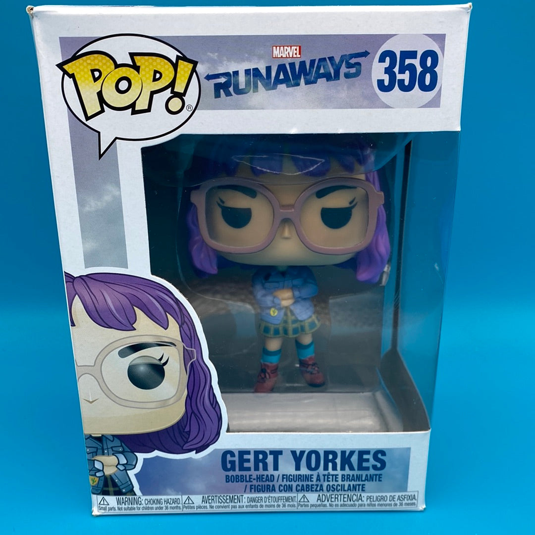 Gert Yorkes (Runaways)-Funko Pop! #358 – 2brozcollectibles
